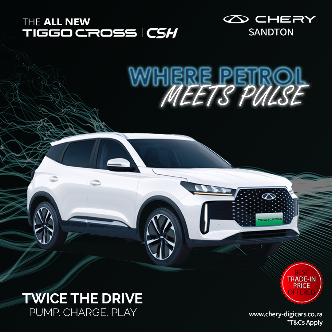 Tiggo Cross CSH - Where Petrol Meets Pulse - The All New Tiggo Cross CSH