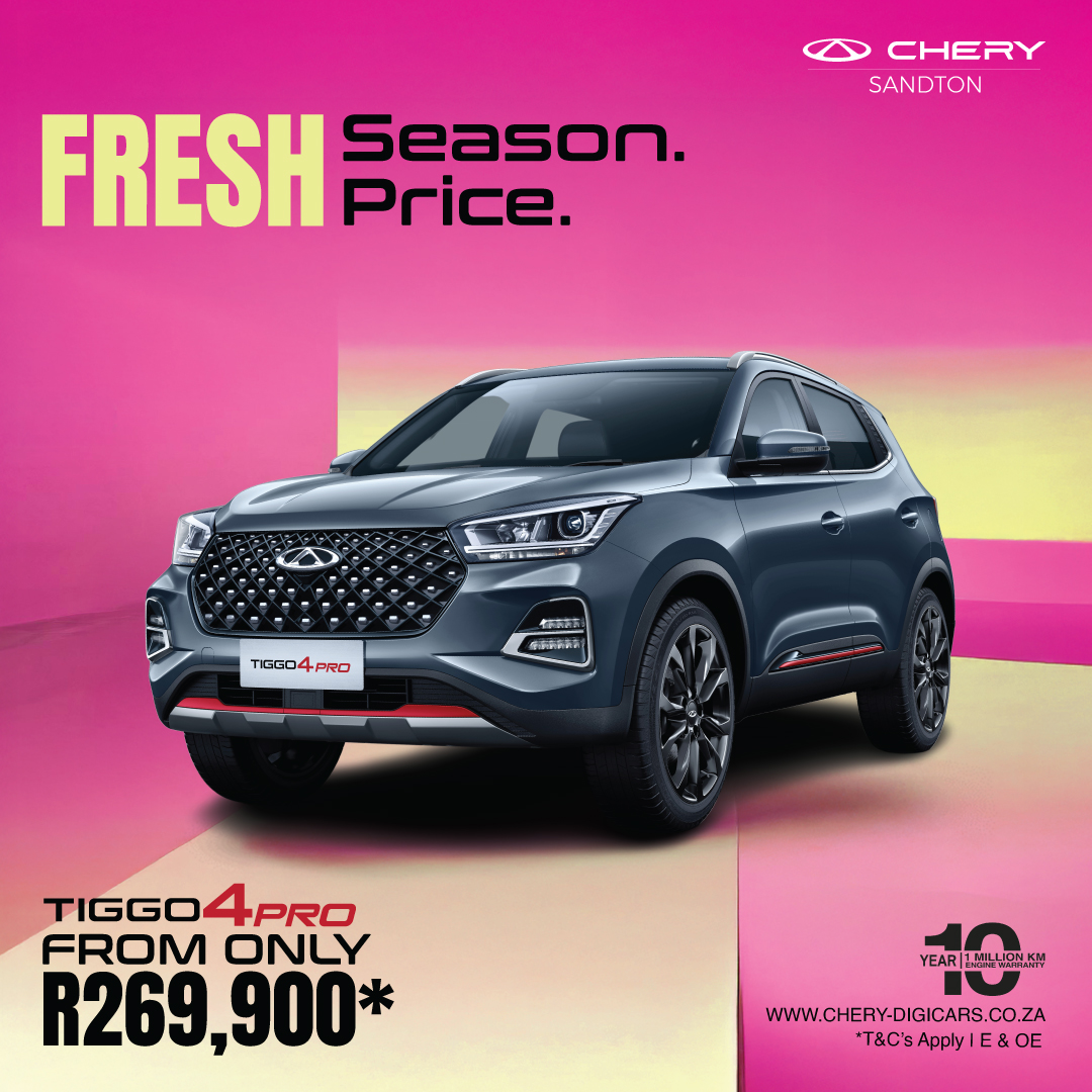 Fresh Season Price - Tiggo 4 Pro